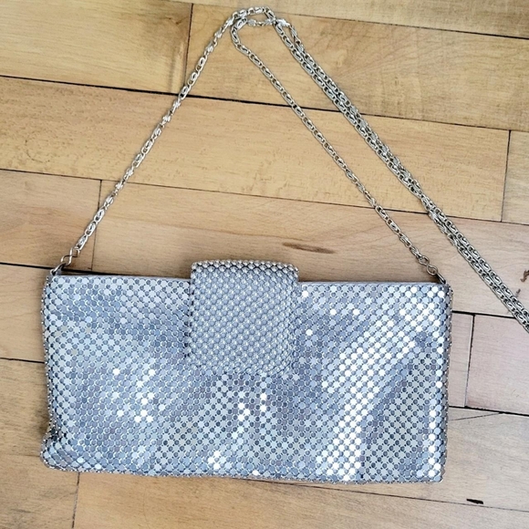 Bags | Vintage Silver Chain Mail Hand Bag Purse | Poshmark